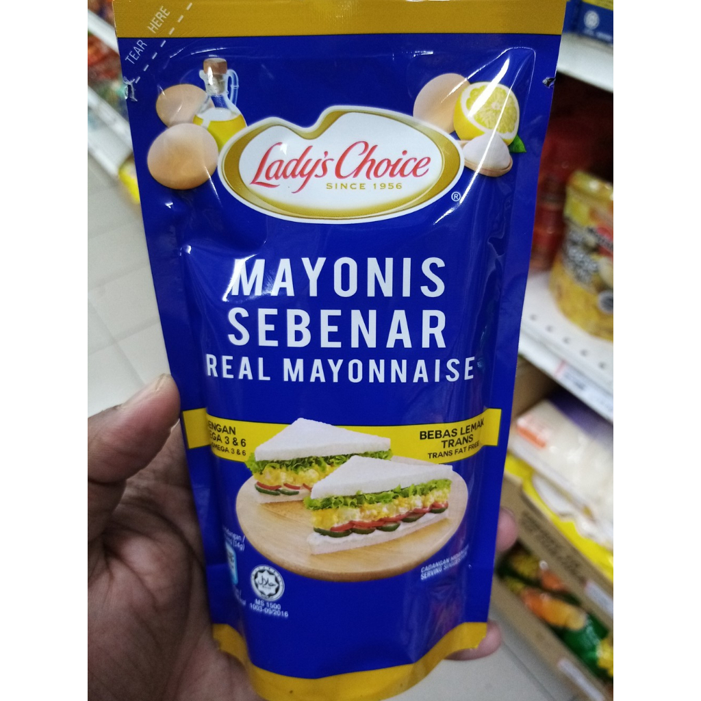 LADY'S CHOICE MAYONIS SEBENAR / REAL MAYONNAISE 220ML | Shopee Malaysia