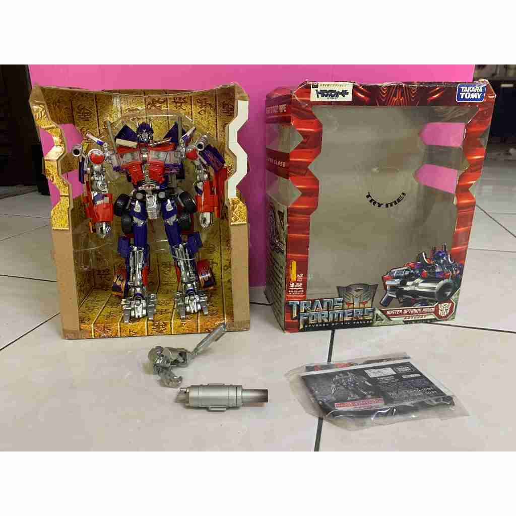 New Takara Tomy Hasbro Transformers ROTF Buster Optimus Prime box ...