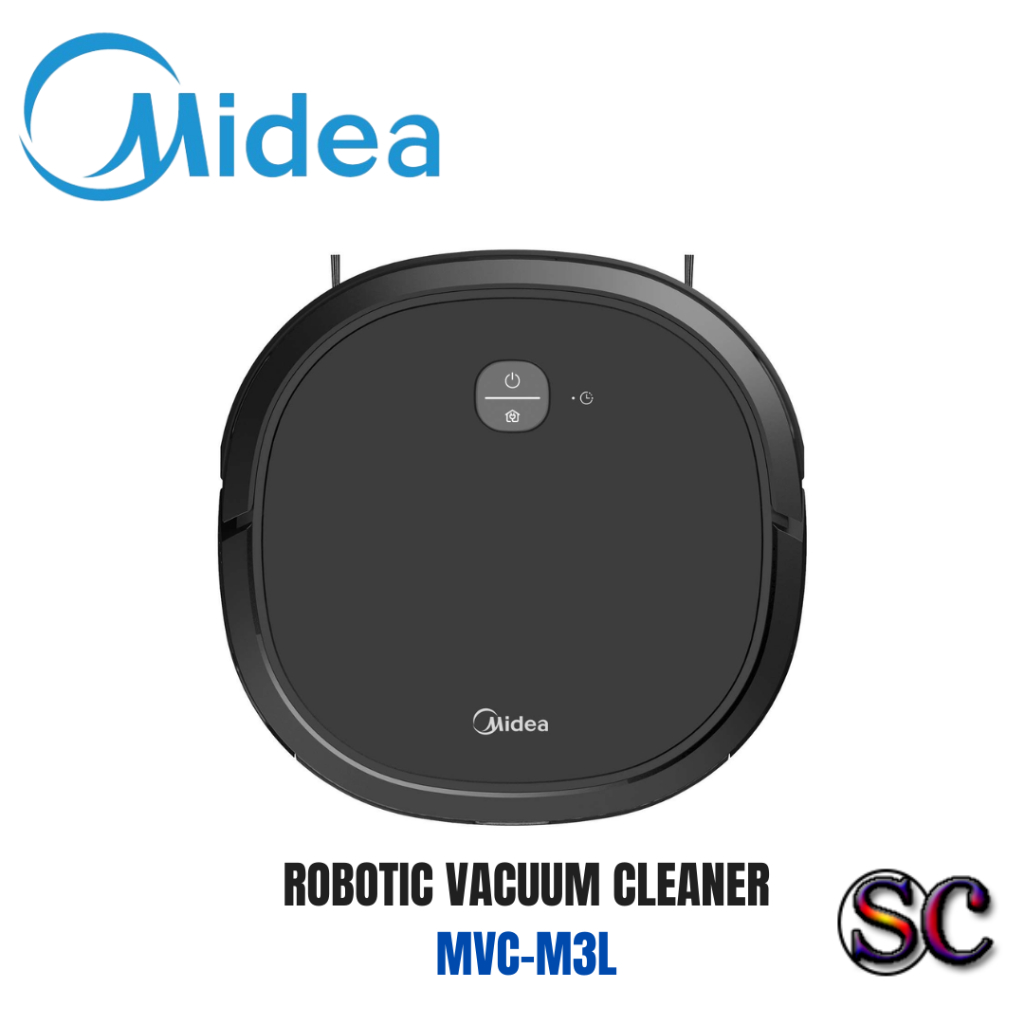 MIDEA ROBOTIC VACUUM CLEANER WITH MULTIPLE CLEANING MODES MVC-M3L ...