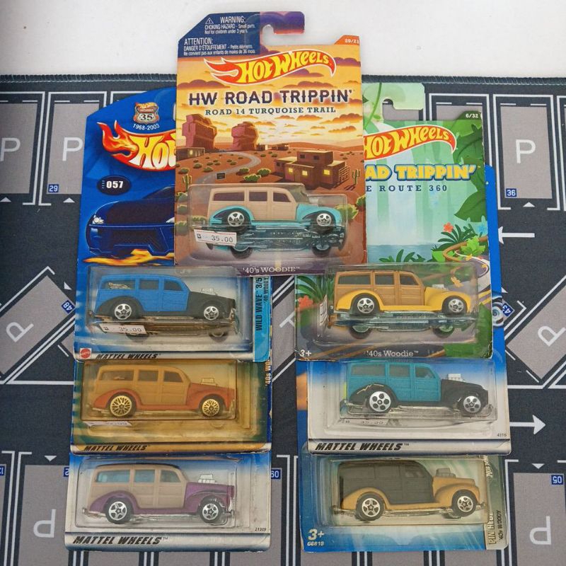 Ayztoyshack Vintage Hot Wheels '40s Woody variants VHTF HTF | Shopee ...