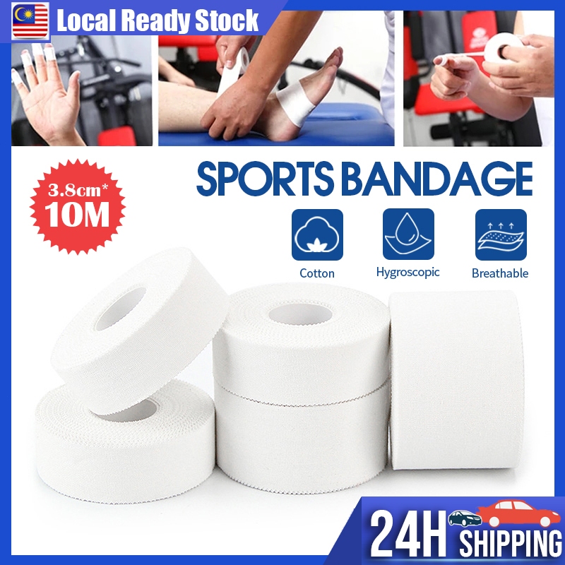 Strapping Rigid Sport Tape Athletic Elastic Bandage First Tape Wrap Stretch Bandage Cohesive ...