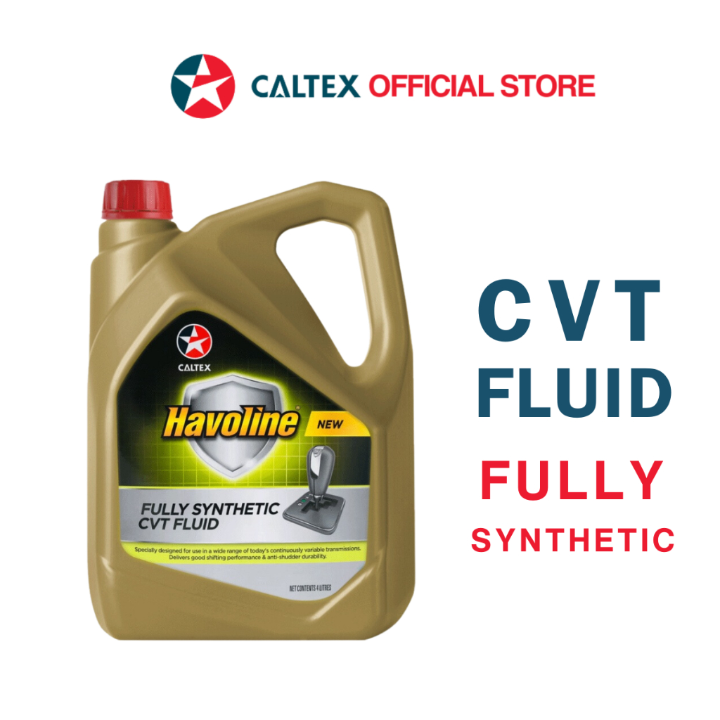 CALTEX Havoline Fully Synthetic CVT Fluid (4 Litres) | Shopee Malaysia