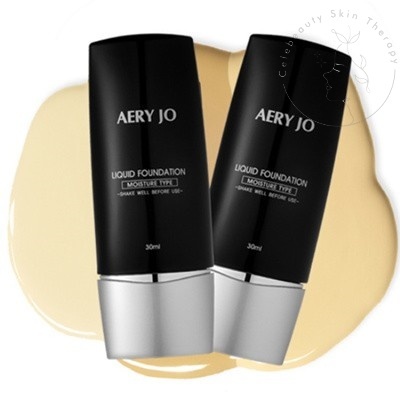 Alas Bedak Cecair AERY JO LIQUID FOUNDATION MOISTURE TYPE HIGH COVERAGE ...