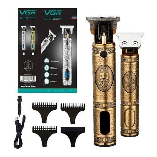 NEW ARRIVAL VGR V-228 Rechargeable Hair trimmer Metal Zero Adjustable hair clipper Gunting ...