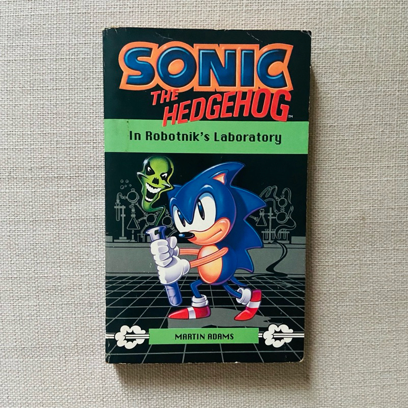 Sonic In Robotnik’s Laboratory by Martin Adams Secondhand book ...