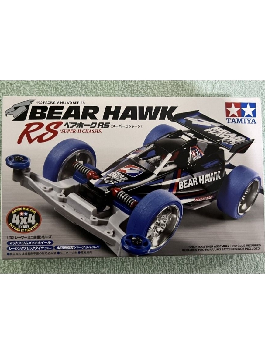Tamiya Mini 4WD 18080 Bear Hawk RS (Super II Chassis) | Shopee Malaysia