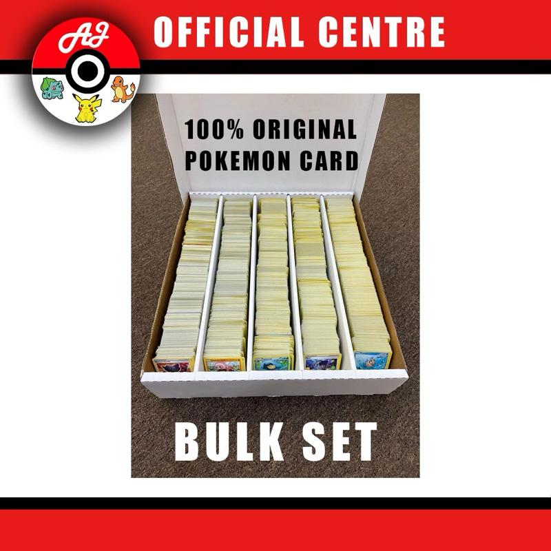 Pokémon Bulk Card Set (Random Version) | Shopee Malaysia