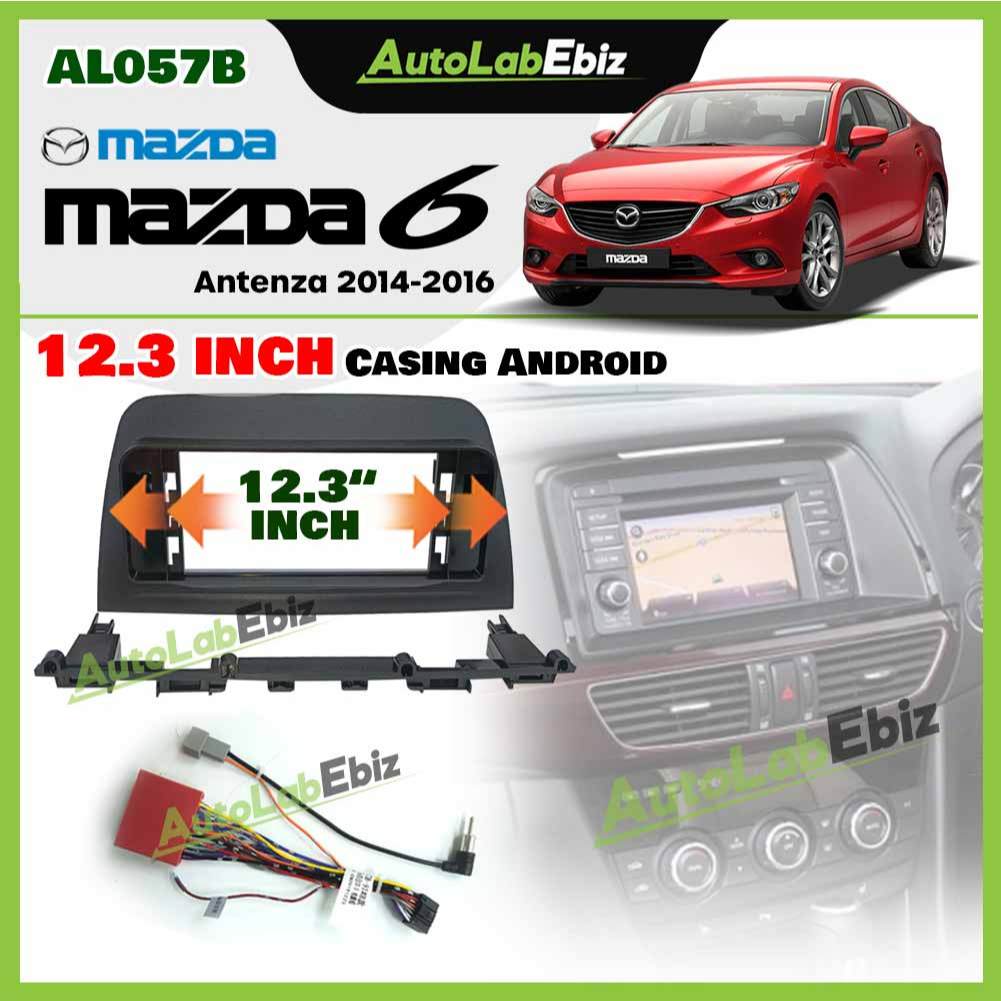Mazda 6 Antenza 2014-2016 - 12.3 inch BBA Casing Android with socket ...