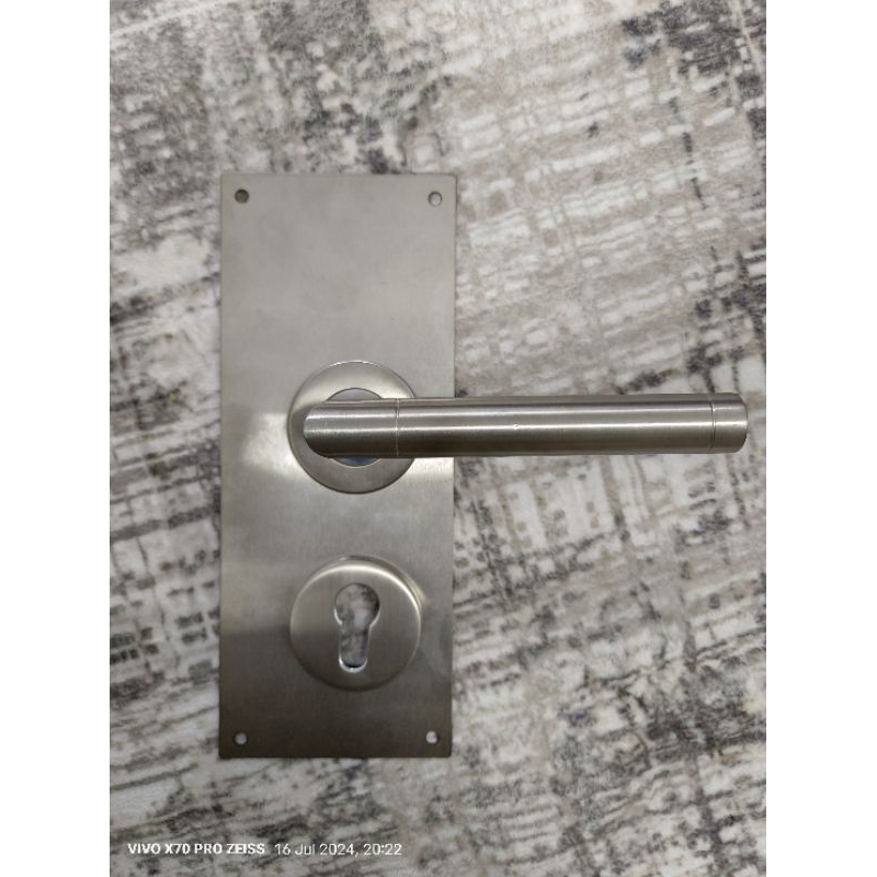 Custom Made 304 Stainless Steel Lever Plate For Mortise Lock Set (1 ...