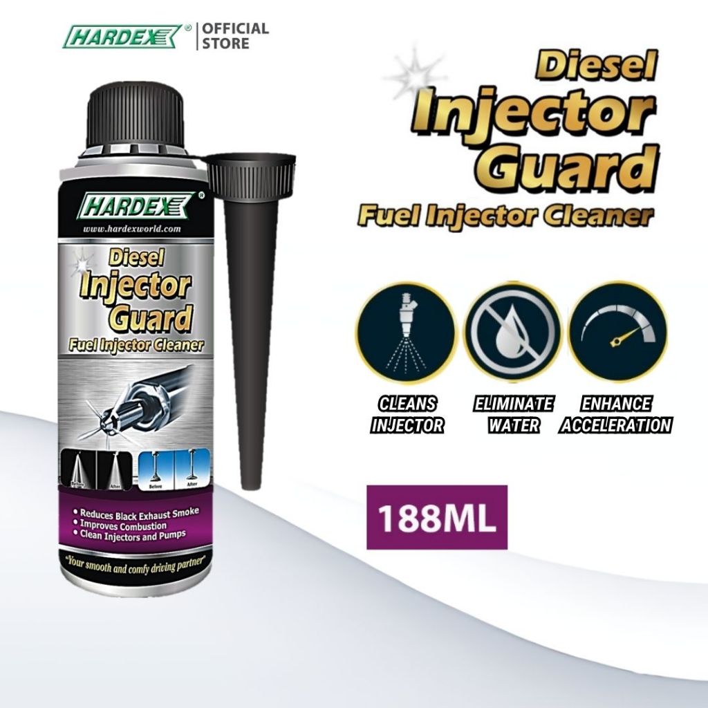 HARDEX Diesel Injector Guard Fuel Injector Cleaner (188ml) HDT-2 ...
