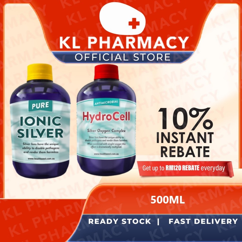 Health Tech Innovative HydroCell Silver Oxygen Complex 500ml/ Pure Ionic Silver 500ml | Shopee ...