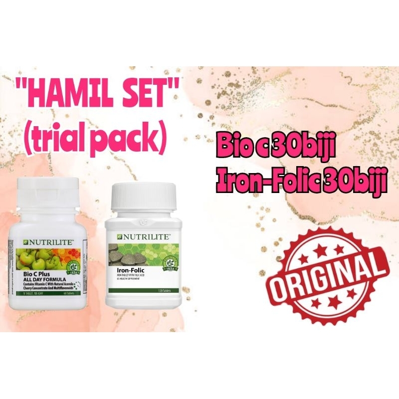 NUTRILITE HAMIL SET( TRIAL PACK) | Shopee Malaysia