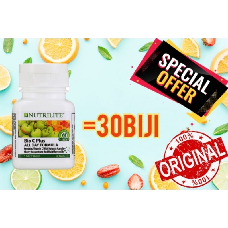 NUTRILITE BIO C PLUS (TRIAL PACK) (30BIJI) | Shopee Malaysia