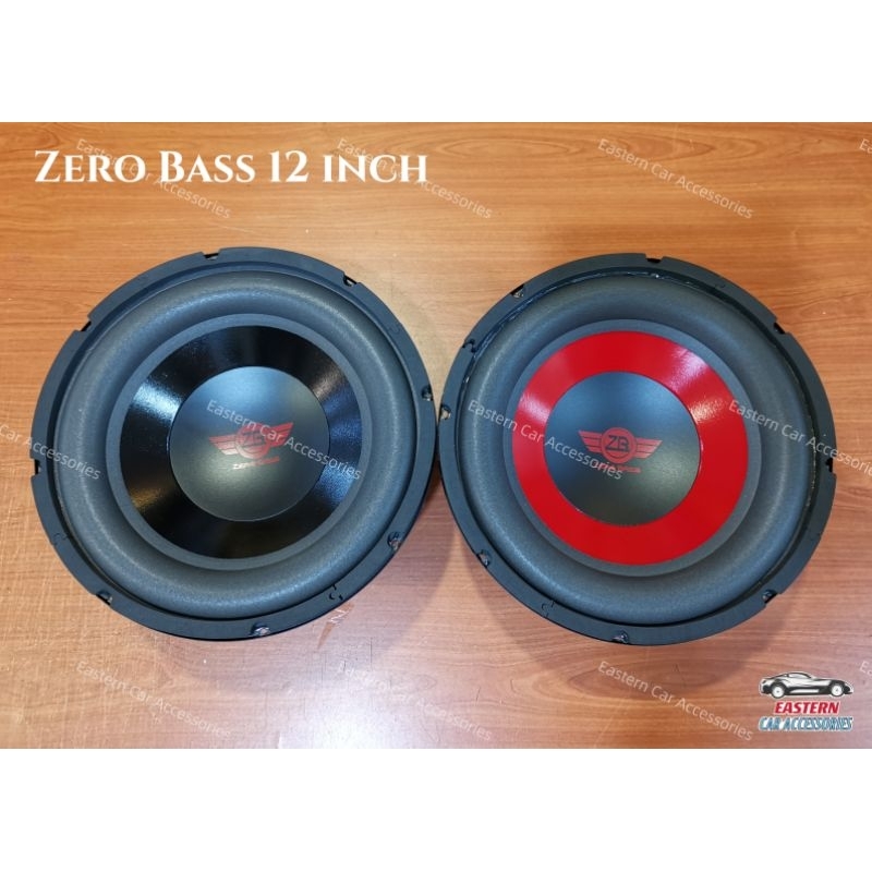 Subwoofer Zero Bass 12inch 800watt Paper Cone High Quality Car Audio ...