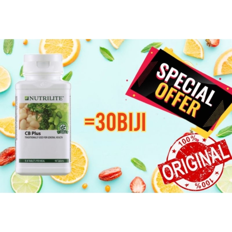 NUTRILITE CB PLUS (TRIAL PACK) (30BIJI) | Shopee Malaysia