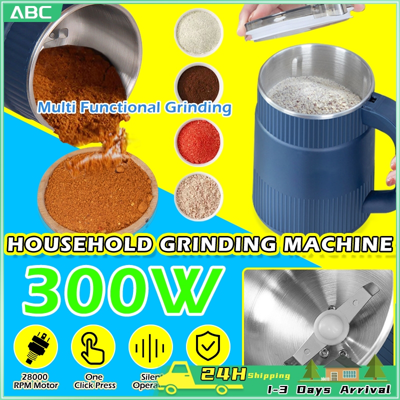 Electric Grinder 300W High-Power Ultra-Fine Powder Grinder High-Power ...