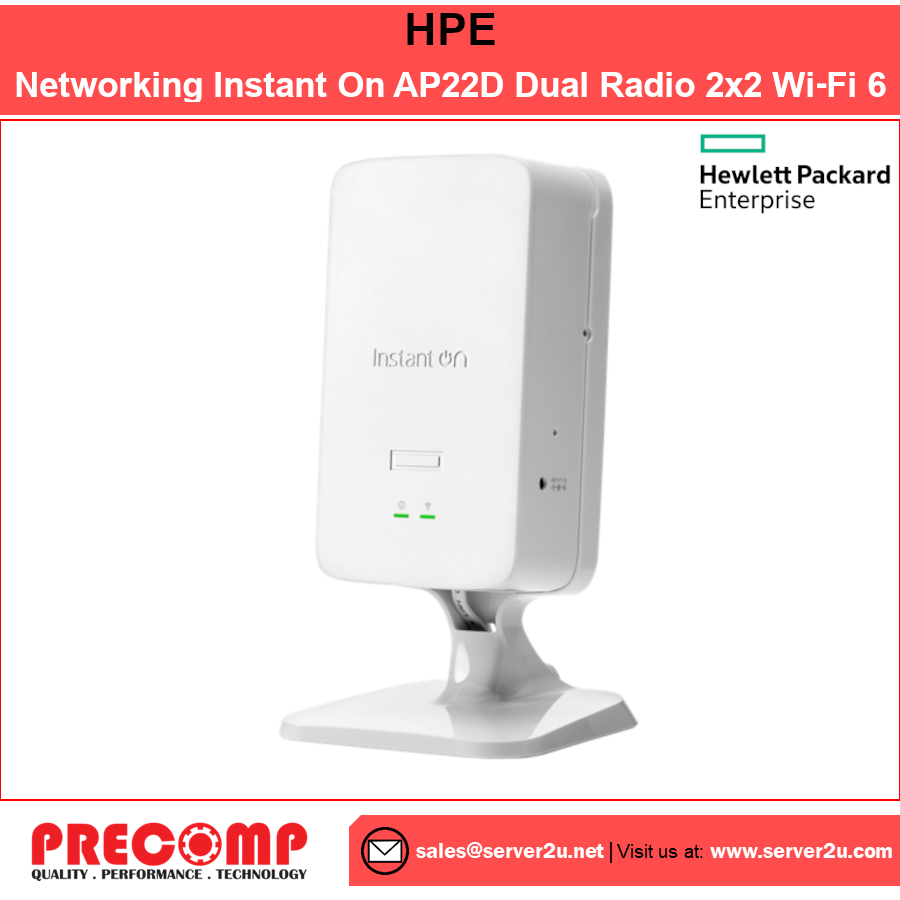 HPE Networking Instant On Access Point Dual Radio 2x2 Wi-Fi 6 (RW) AP22D (S1U76A) | Shopee Malaysia