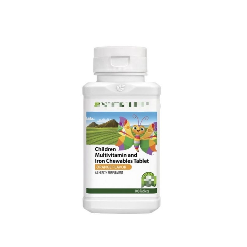 Children Multivitamin and Iron Chewables Tablet - 100 tab | Shopee Malaysia