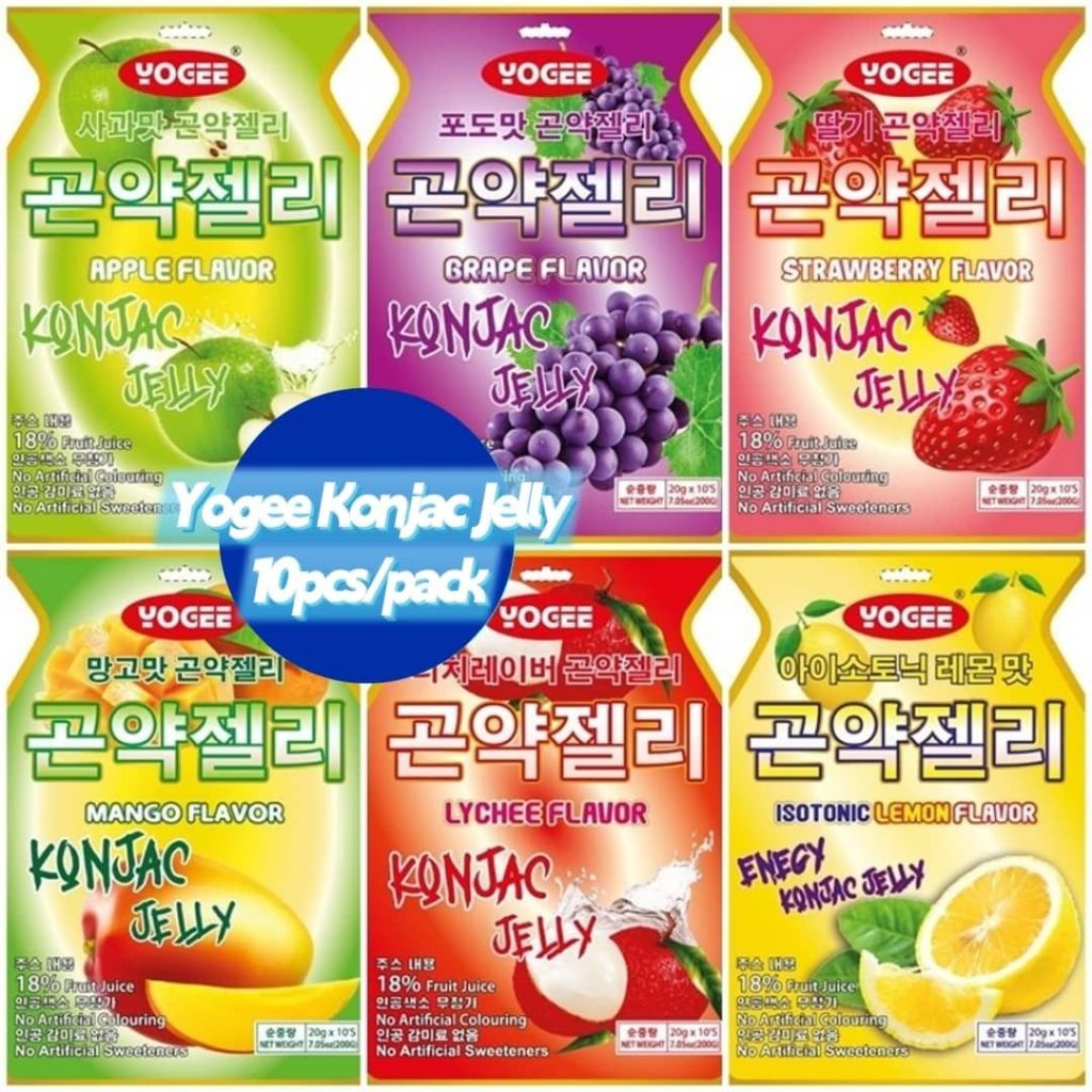 Konjac Jelly (YOGEE) Mix Flavour | Shopee Malaysia