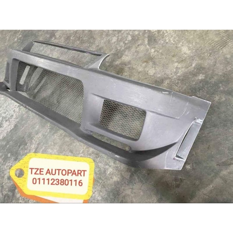 LANCER EVO3 KANSAI FRONT BUMPER DEPAN FRP FIBER GRADE AAA | Shopee Malaysia
