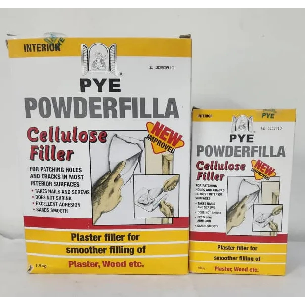 PYE POWDERFILLA CELLULOSE PLASTER FILLER / PENGISI SELULOS / 纤维质强力补墙粉 ...