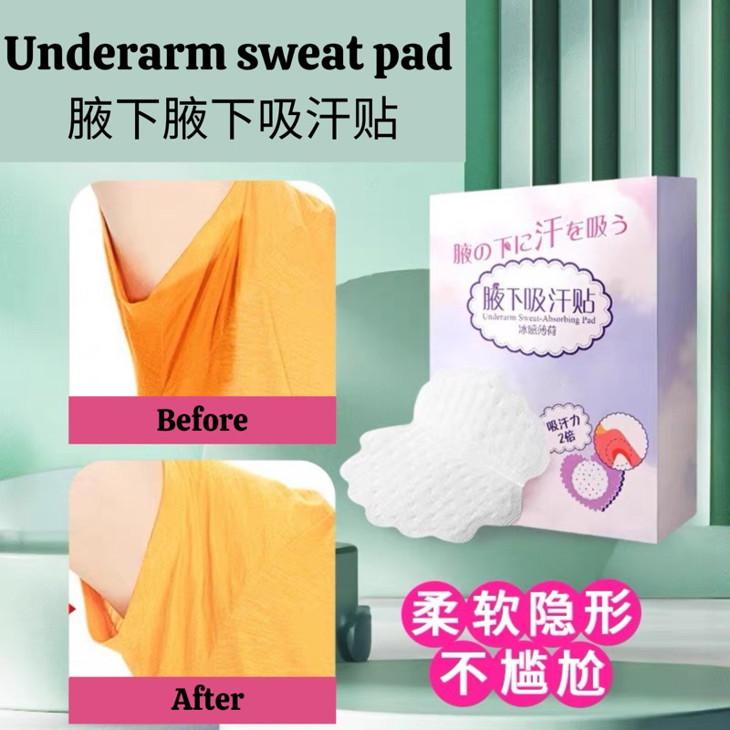 🇲🇾Ready Stock🇲🇾 20pcs Pad Ketiak Armpit Pad Sweat Pad Underarm Sweat ...