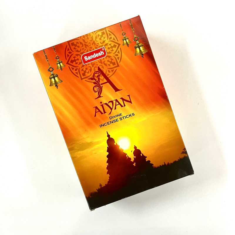 SANDESH AGARBATHI (Premium Incense Sticks) AIYAN SERIES (1 HOUR BURNING ...