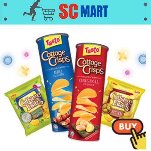 [SC] Tasto Cottage Crisps Potato Crisps 110gm | Shopee Malaysia