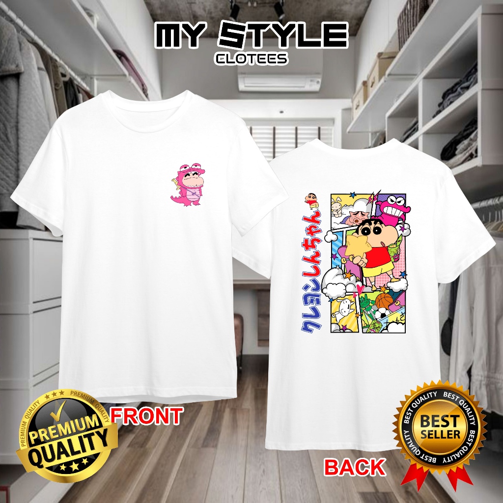Shin Chan Limited Edition fashion t shirt 100% cotton/Baju Shin Chan ...