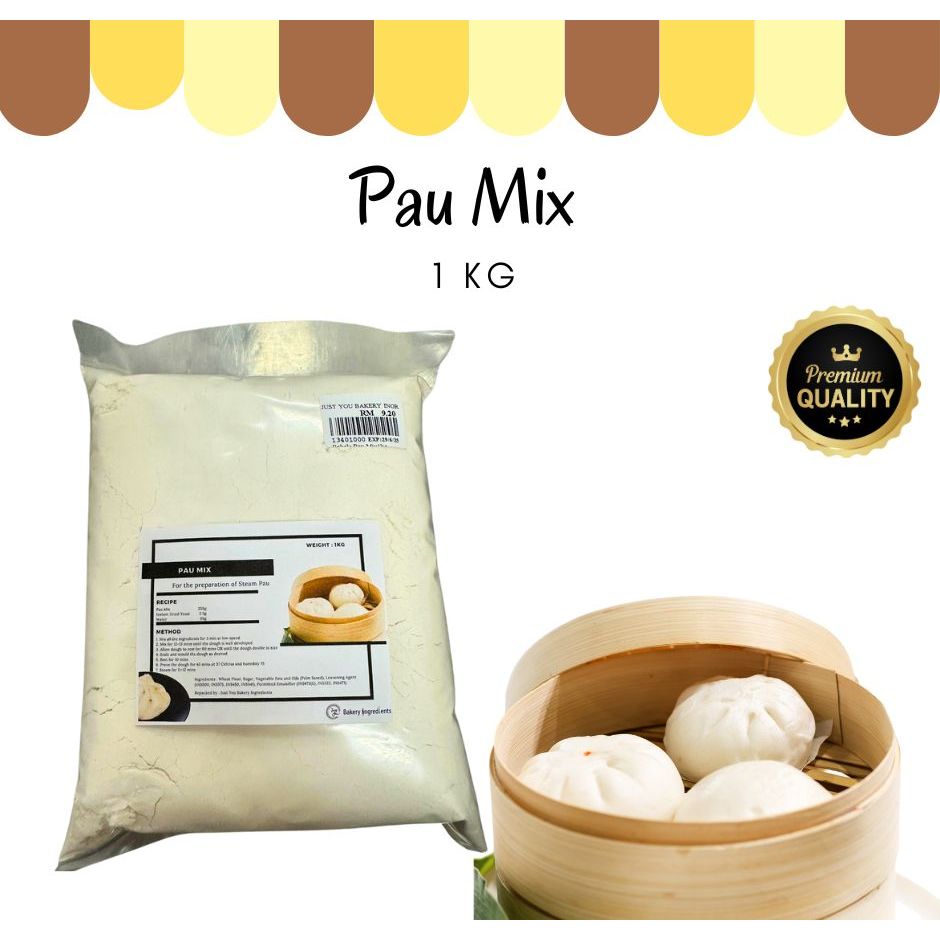 Steamed Pau Premix 蒸包预拌粉 1kg | Shopee Malaysia