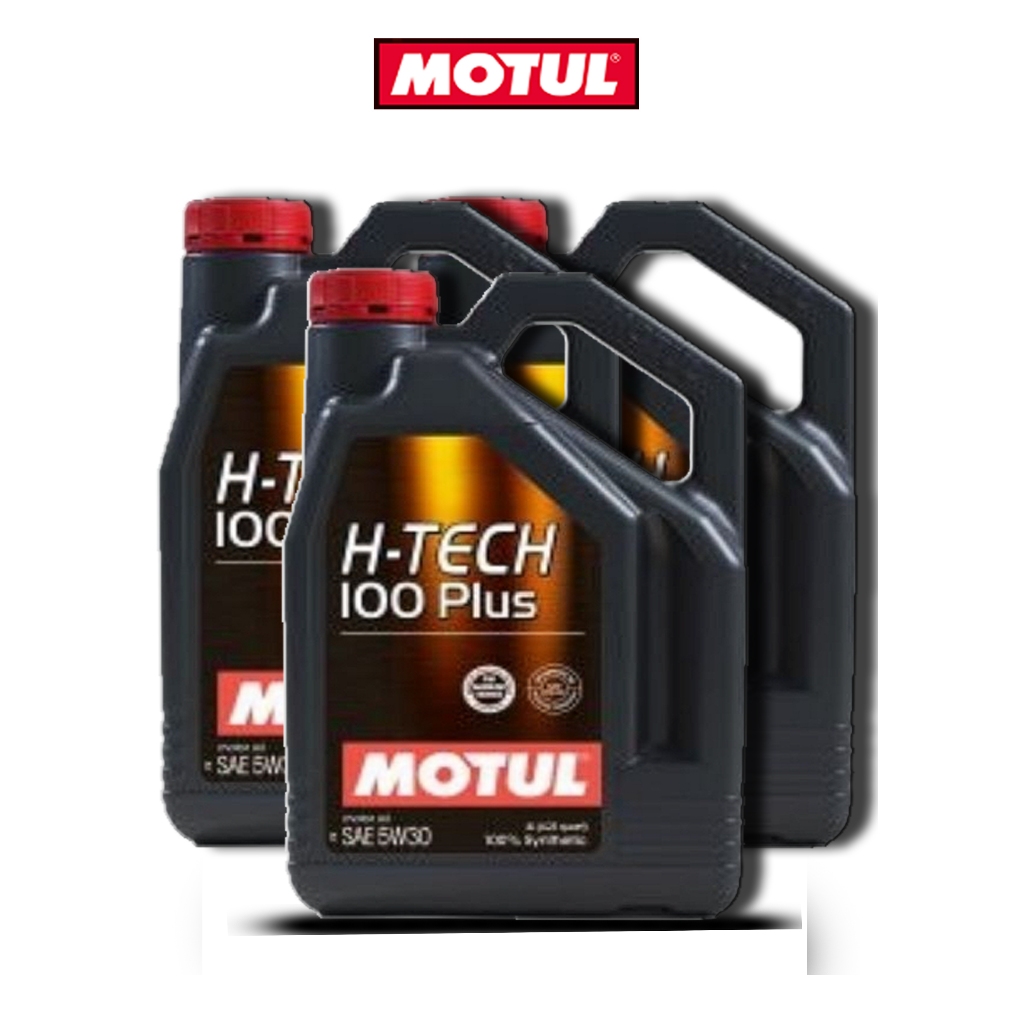 MOTUL HTECH 100 PLUS | 100% ORIGINAL | GUARANTEE | ESTER | 5W-30 ENGINE ...