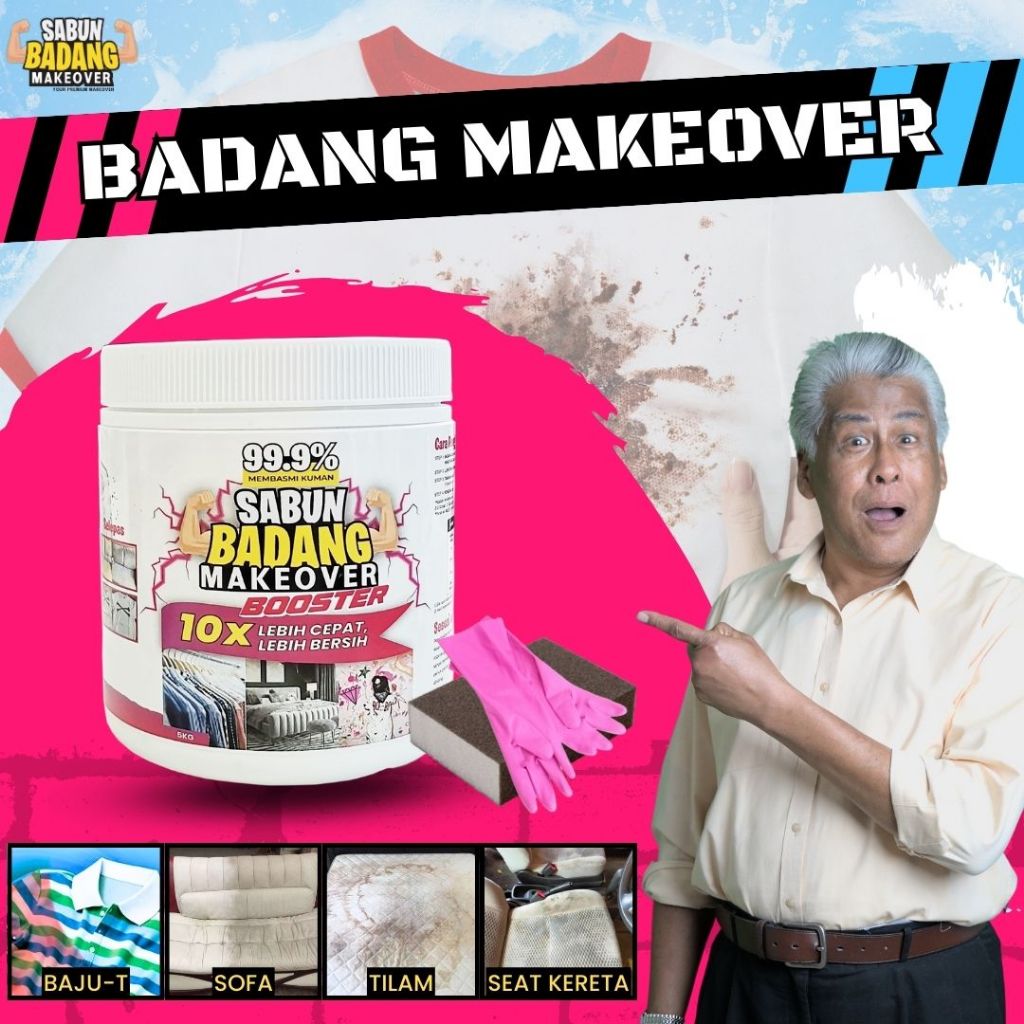 SET CUCI - CUCI SABUN BADANG MAKEOVER , GLOVES HEAVY DUTY DAN SPAN ...