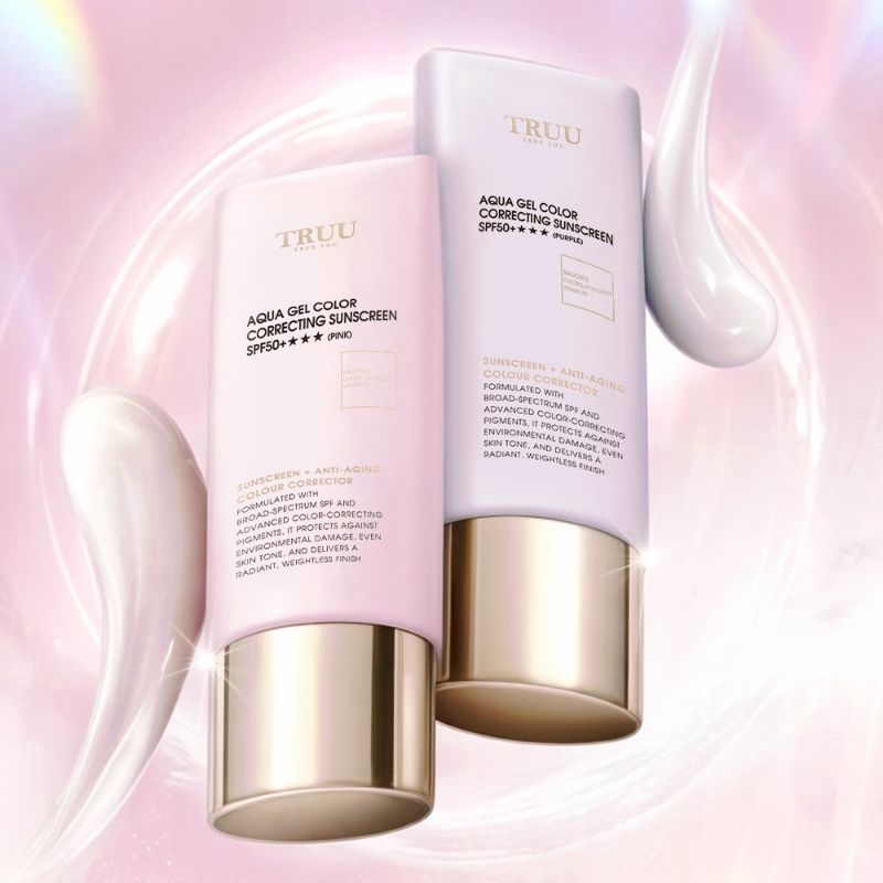 Ready stock**Aqua Gel Color Correcting Sunscreen SPF50+★★★(2 colors ...
