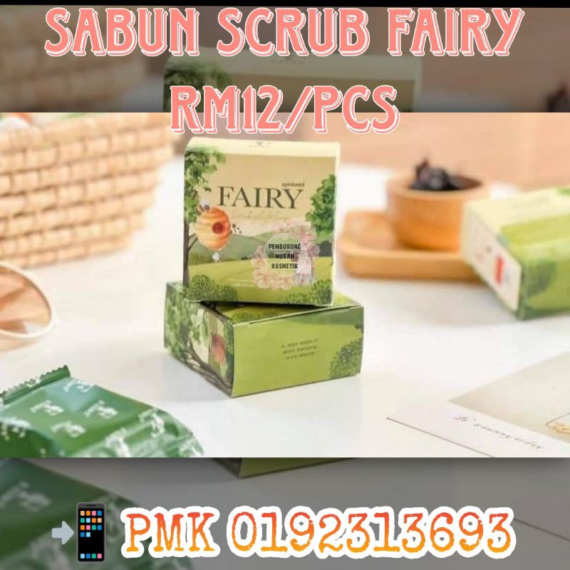 SABUN SCRUB FAIRY 📌 ready stock 📌 | Shopee Malaysia
