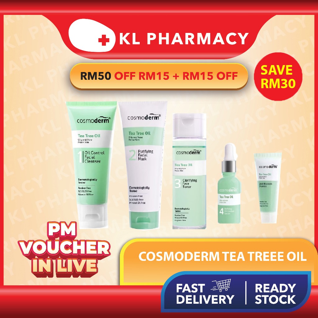 COSMODERM TEA TREE OIL (GREEN) | Shopee Malaysia