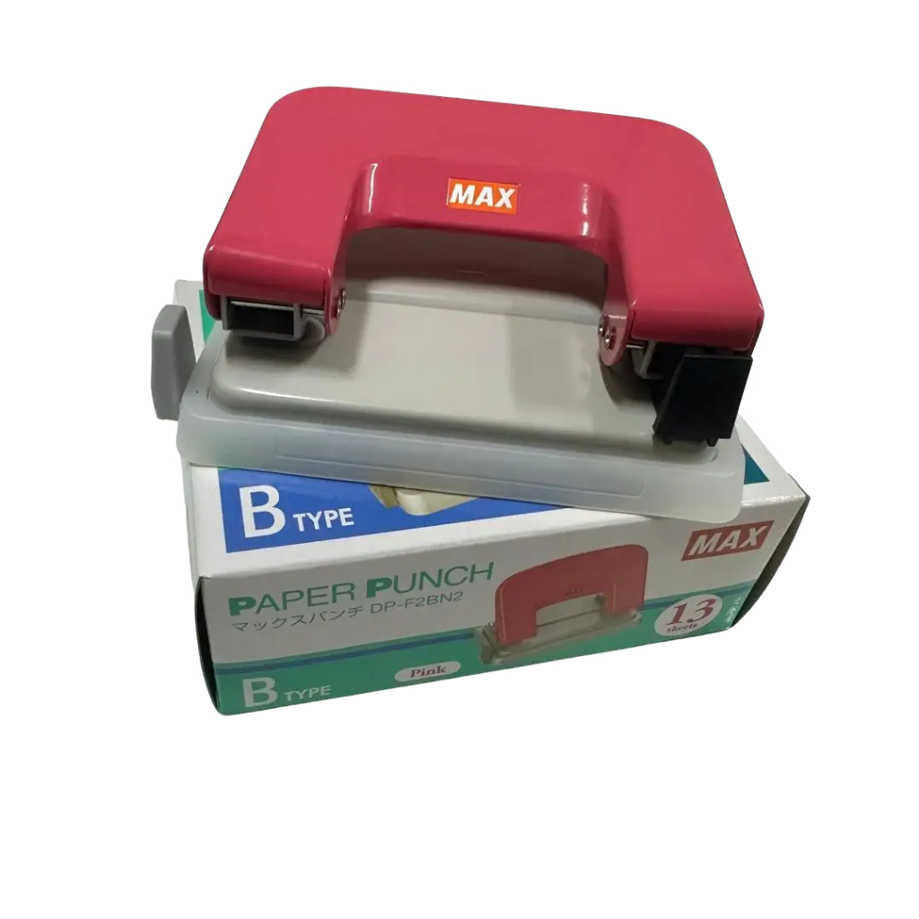 Max Paper Punch B Type DP-F2BN2 ( Two Hold Punch / Color Given by ...