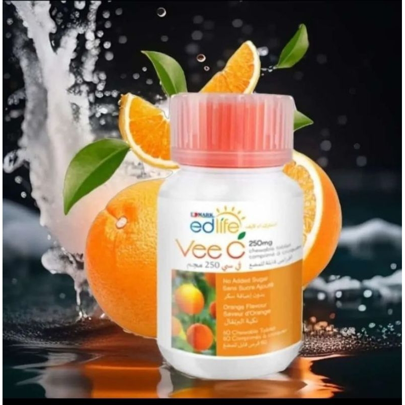 VEE C helps increase the body's natural production of collagen, thus ...