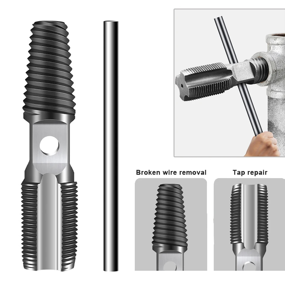 MKR 2In1 Faucet Water Pipe Triangle Valve Screw Extractor 1/2'' 3/4 ...
