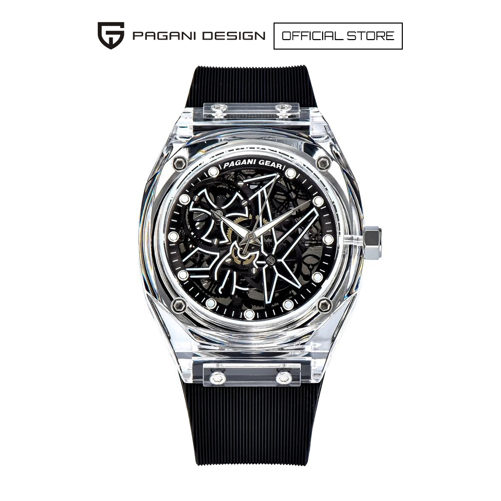 Pagani Gear Men's Rubber Quartz Watch PG-L4001 | Shopee Malaysia