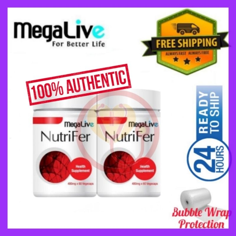 MEGALIVE NUTRIFER (2X60'S) | Shopee Malaysia