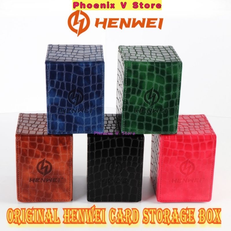 🔥‼️ORIGINAL‼️🔥 Henwei Card Game Storage Box Vanguard Yugioh Pokemon One ...