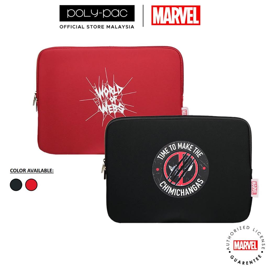 Marvel By Poly Pac 13" Compact Style Polyester Soft Fabric Laptop Cover ...