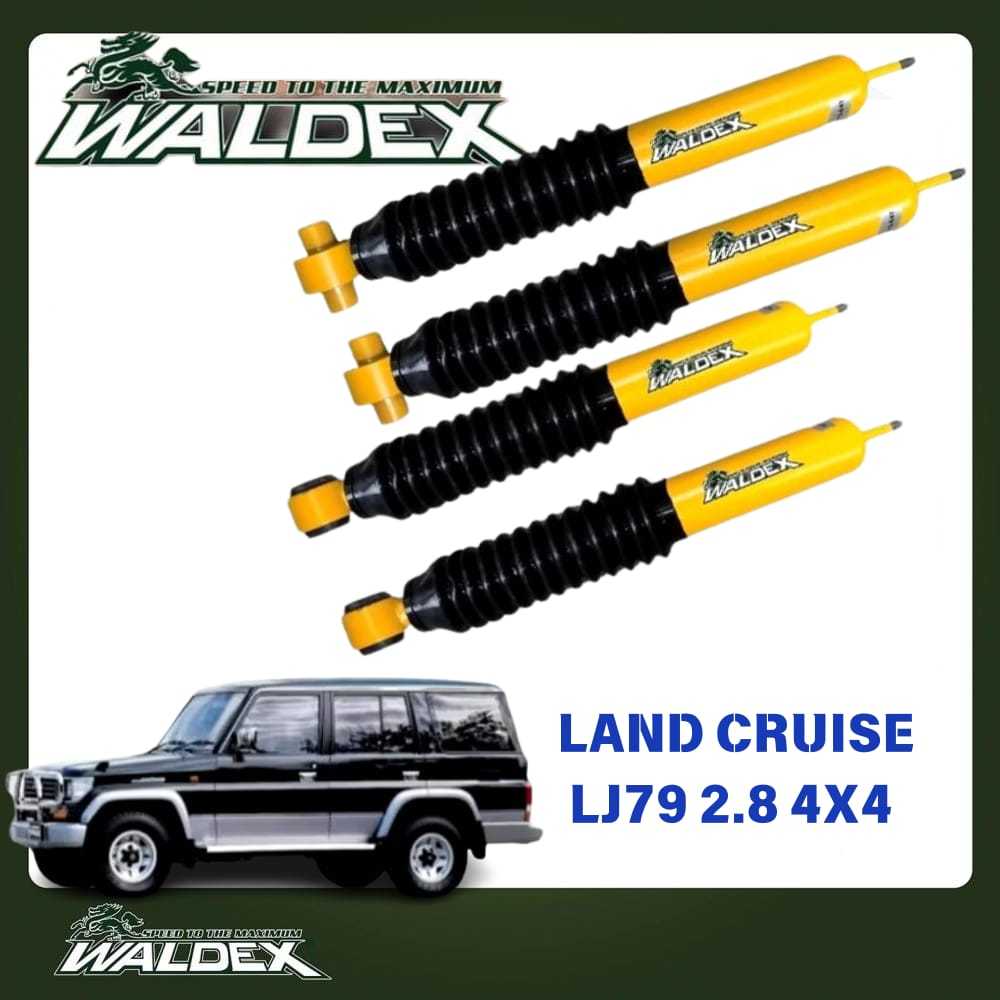 Toyota Land Cruiser LJ79 2.8 4X4 - WALDEX SUPER Heavy-duty Oil Absorber ...