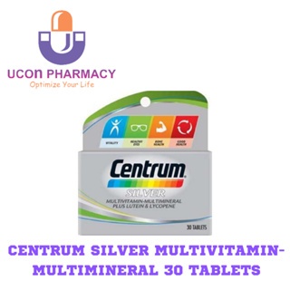 Centrum silver multivitamin-multimineral 30 tablets | Shopee Malaysia