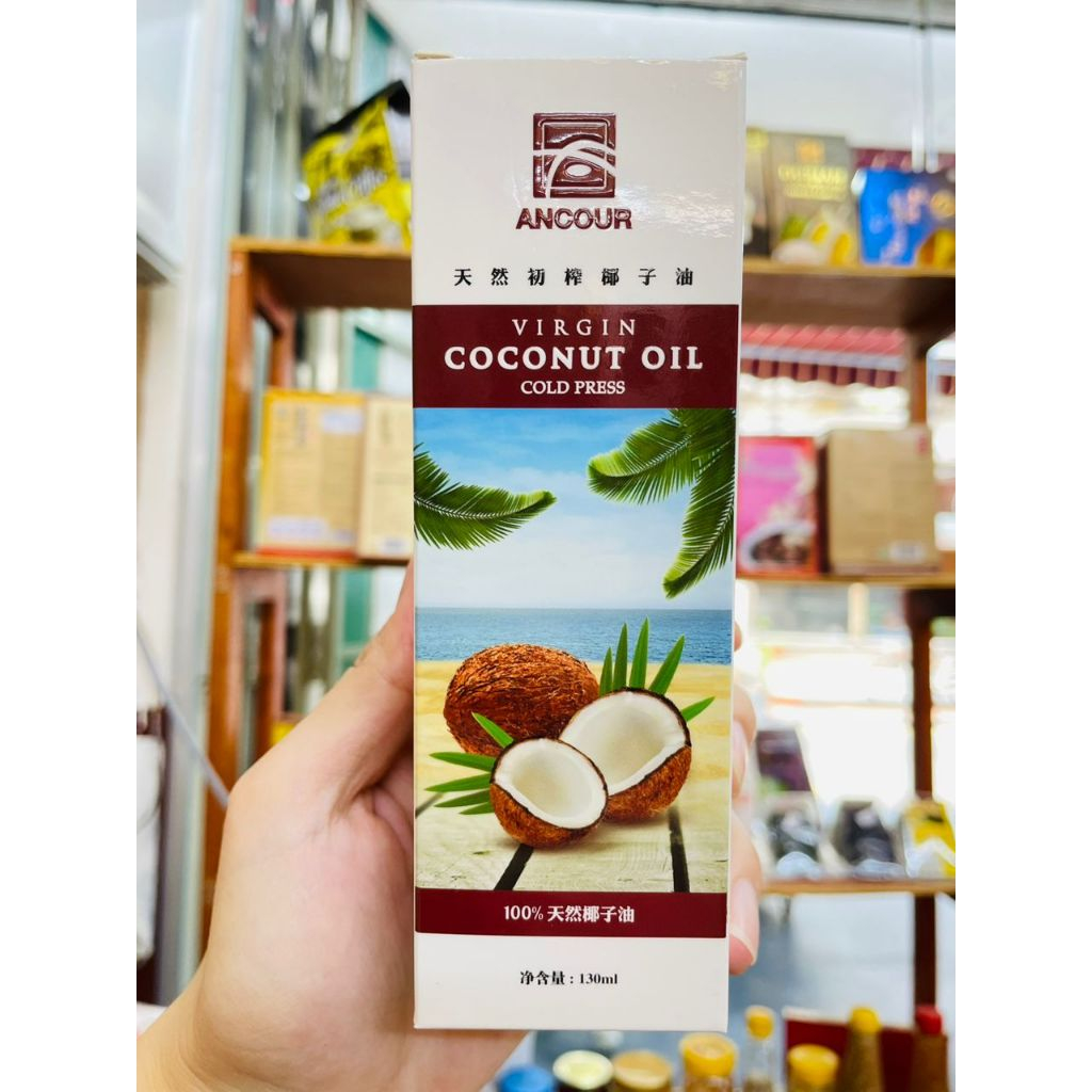 Ancour Sabah Virgin 100% Pure Coconut Oil Cold Press | 100% 天然初榨椰子油 ...