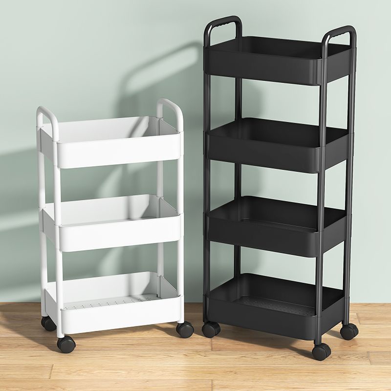 Trolley Racks with Wheels Multifunction Storage Shelf Rack Baby Toys ...