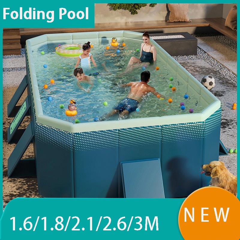 Non Inflatable Folding swimming pool Children bathing children play ...