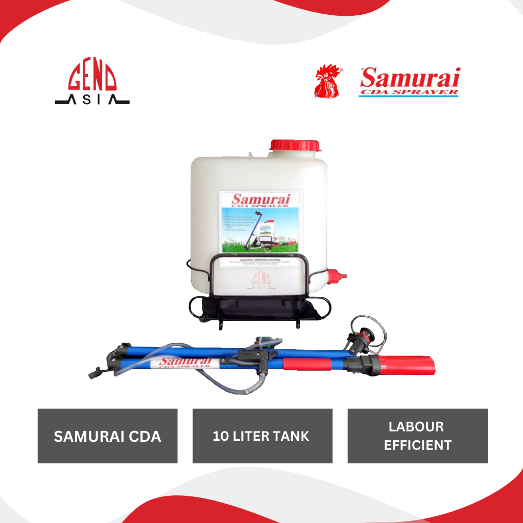 SAMURAI CDA SPRAYER (10L SPRAY TANK)(SUITABLE FOR OIL PALM PLANTATION ...