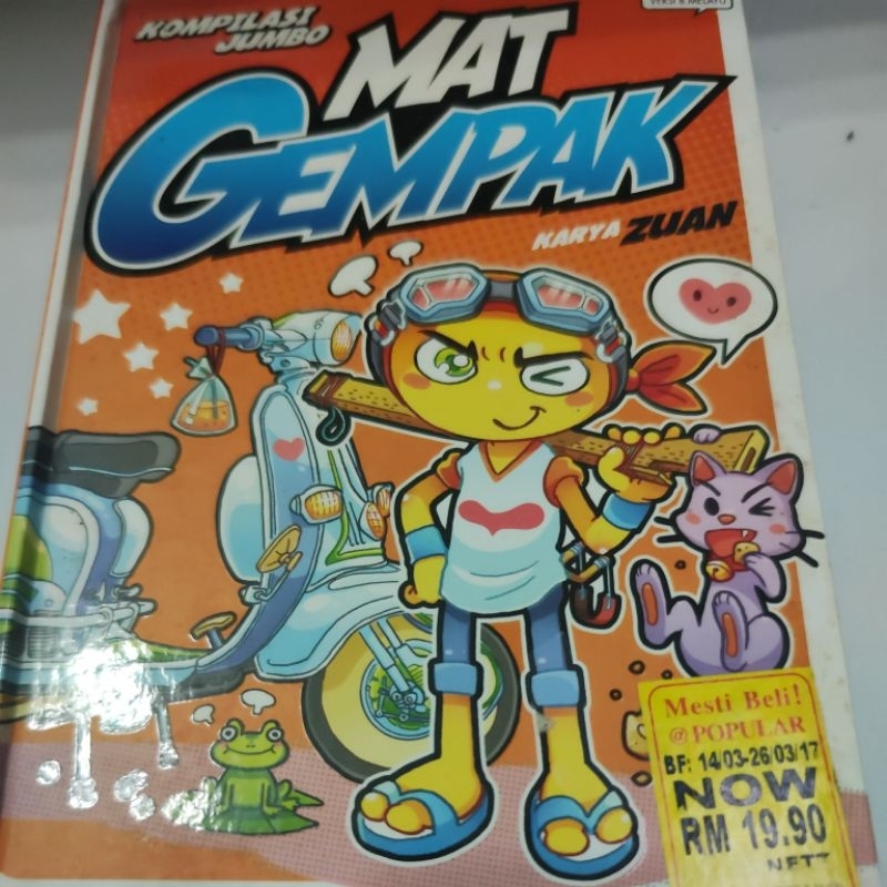 Komik KOMPILASI JUMBO MAT GEMPAK preloved | Shopee Malaysia