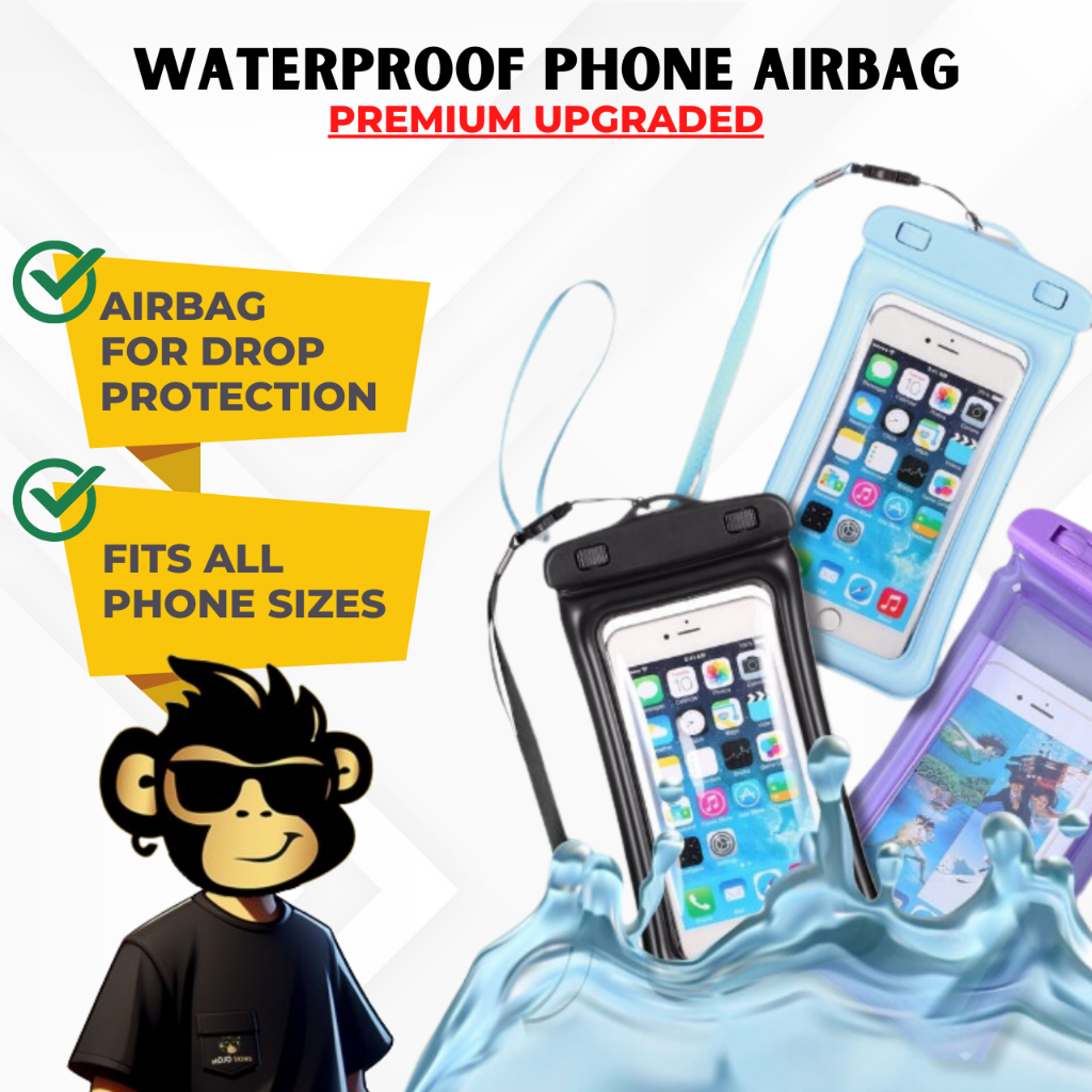 MOJOSKINS Waterproof Phone Case Air Bag Waterproof Phone Pouch Beg ...